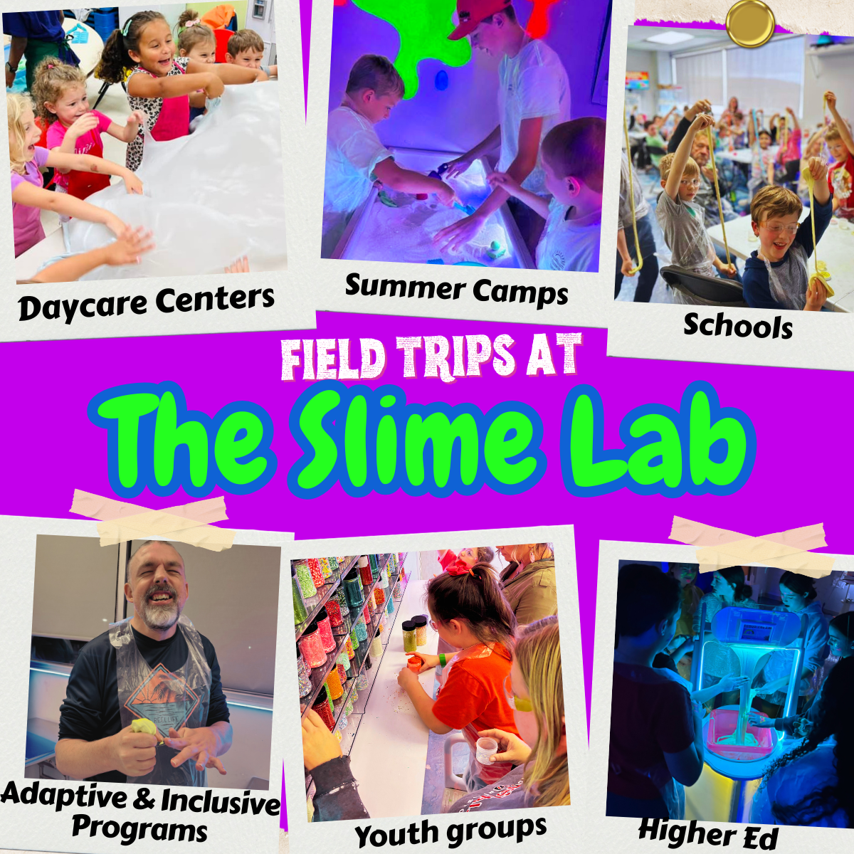 Unlock Learning: Unique Slime Trip! - The Slime Lab Co.